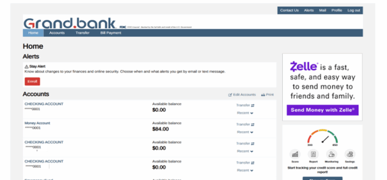 Enroll in Online Banking - Grand Bank